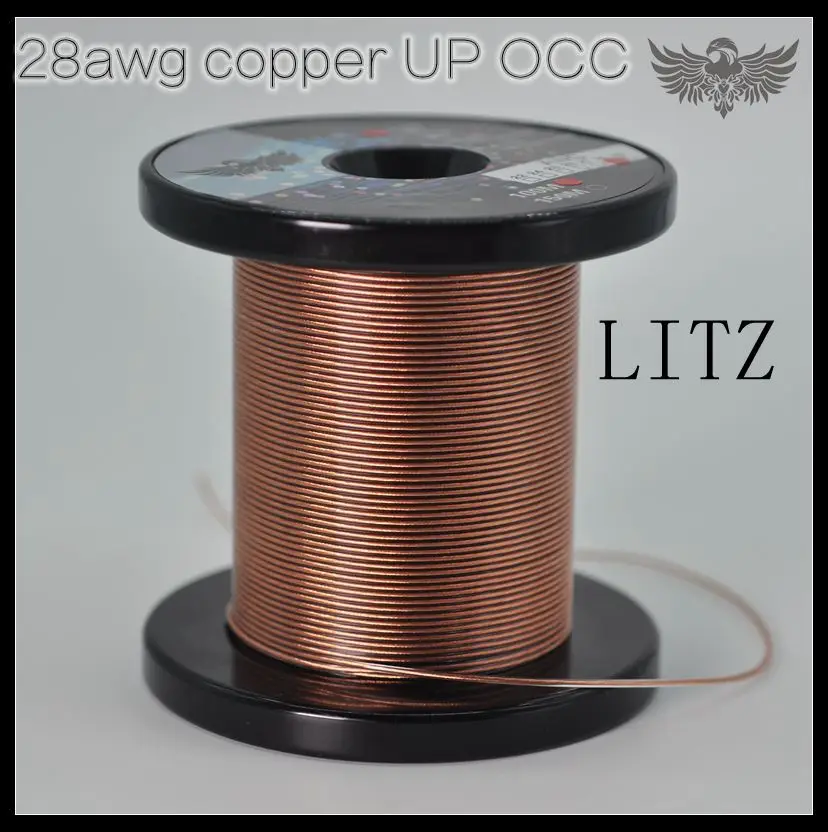 LITZ-Eagle-logo-OCC-Headphone-Upgrade-Line-7N-UP-OCC-COPPER-28AWG-MMCX ...
