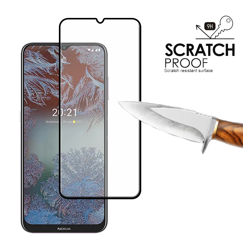 Full glue Tempered Glass For Nokia G10 G50 5G G11 G400 G42 G22 Screen ...