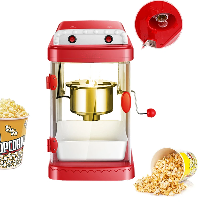 220v Electric Popcorn Makers Small Household Popcorn Popper Machine ...