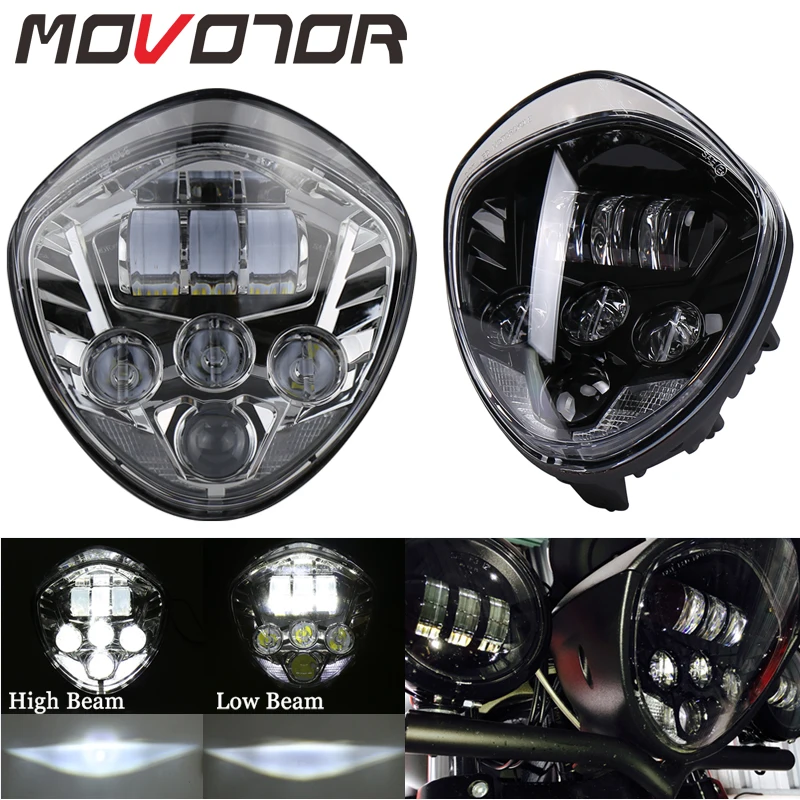 1 Pcs Black Led Headlight Compatible With 2012 2013 2014 2015 2016 ...