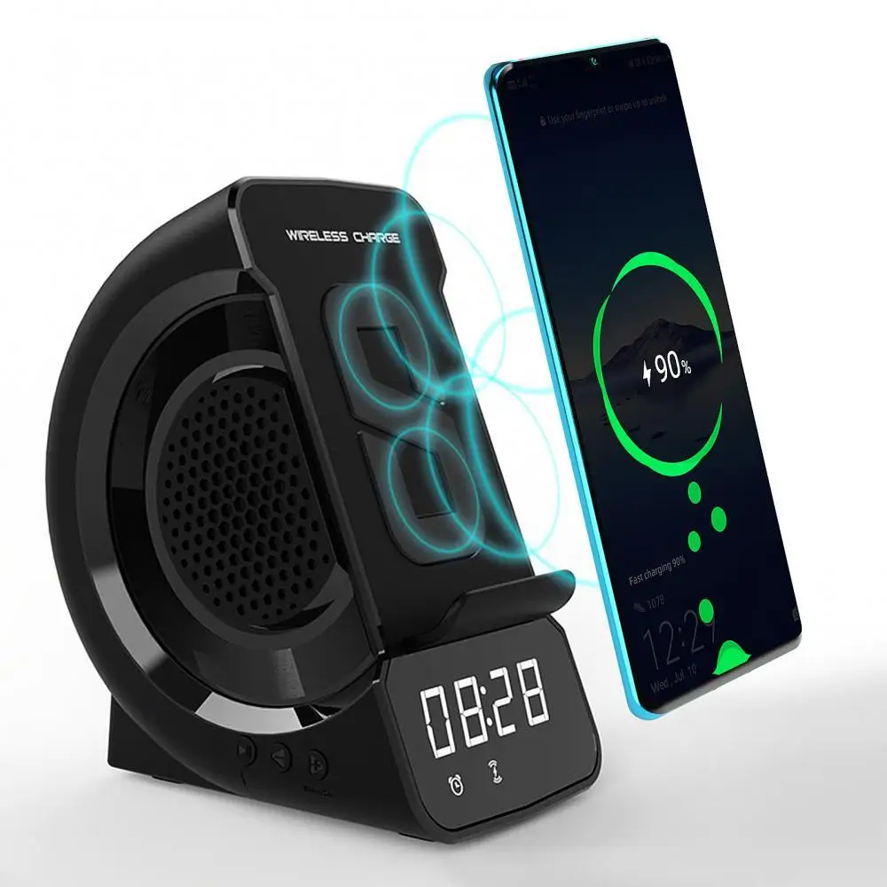 WD 200 Mobile Phone Wireless Charger Bluetooth compatible Speaker Phone ...