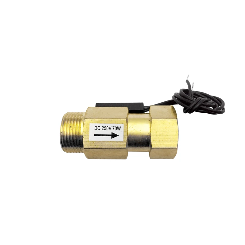 G-3-4-Male-To-Female-Connector-Brass-Paddle-Flow-Switch-Control-Control ...