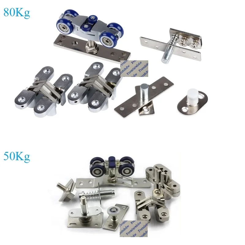 50Kg 80 Kg Heavy Sliding Bifold Bi-fold Folding Wooden Door Roller ...