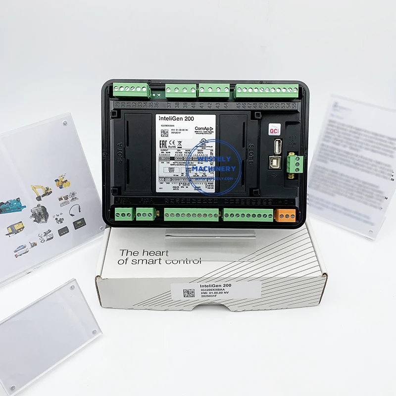 정품 InteliGen 200 ComAp 발전기 제어판 컨트롤러 Genset 병렬링 오리지널 IG200|발전기 부품 & 액세서리| - AliExpress