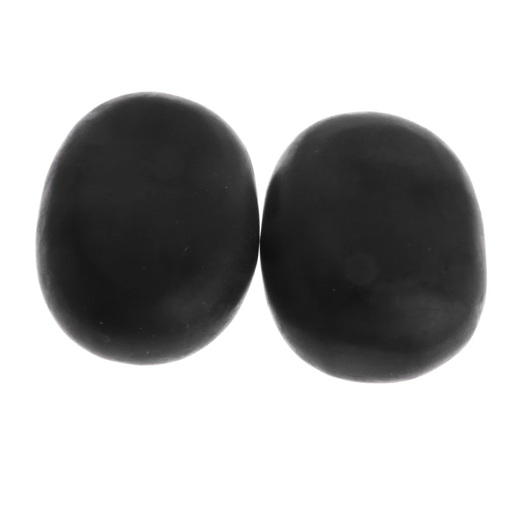 2-Piece-Large-Massage-Stones-Hot-Spa-Rock-Basalt-Volcanic-Stones-Lava ...