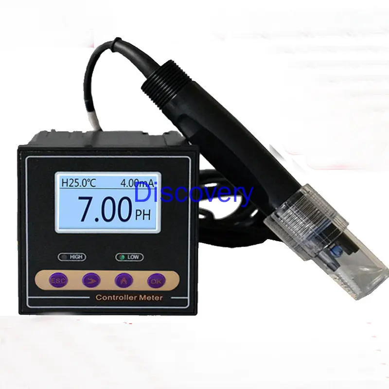 Industrial Online PH Meter Value Controller Test Meter PH Meter Sensor ...