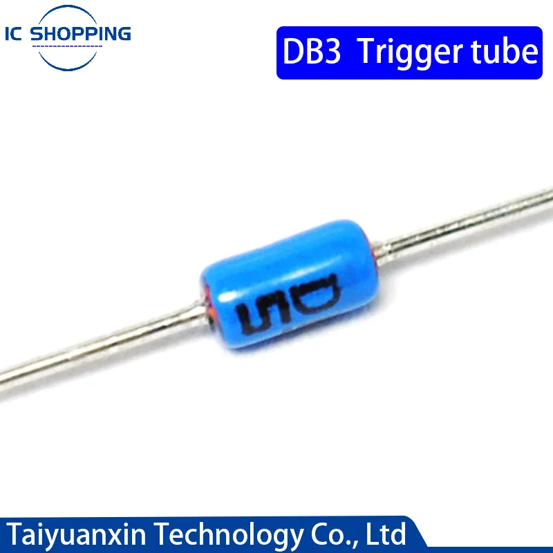 100PCS/LOT DB3 Bidirectional Trigger Diode DB-3 Trigger Tube Package DO ...