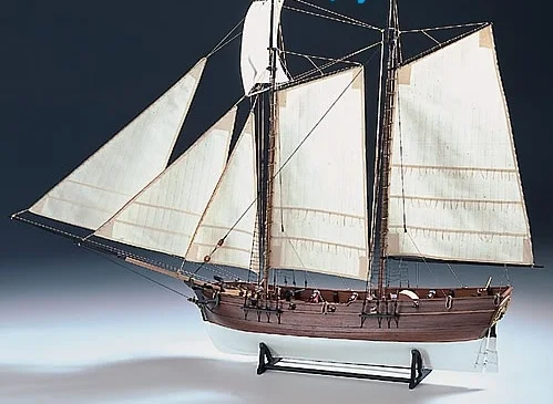 Scale 1/60 Ship model building kits Adventure Pirate Ship 1718 Ship ...