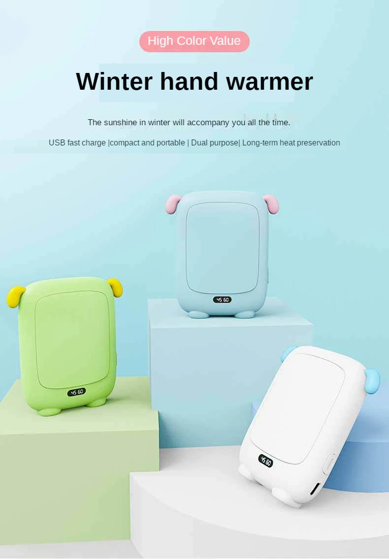 Radiateur d'appoint,Chauffe-mains électrique Portable 2 en 1 ...