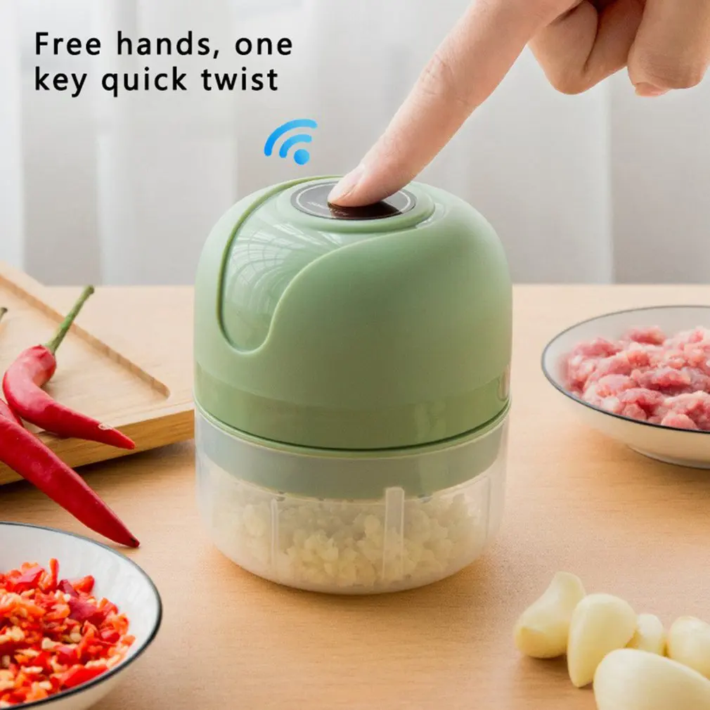 100-250ml-Electric-Garlic-Masher-Garlic-Press-Vegetable-Chili-Meat ...