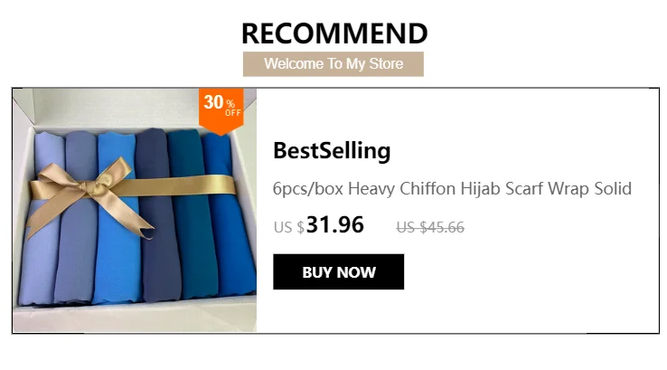 이슬람 쉬폰 히잡 스카프 여성 솔리드 컬러 목도리 헤드 랩 이슬람 히잡 헤드 스카프 사용자 정의 선물 상자 풀라 팜므 Hello