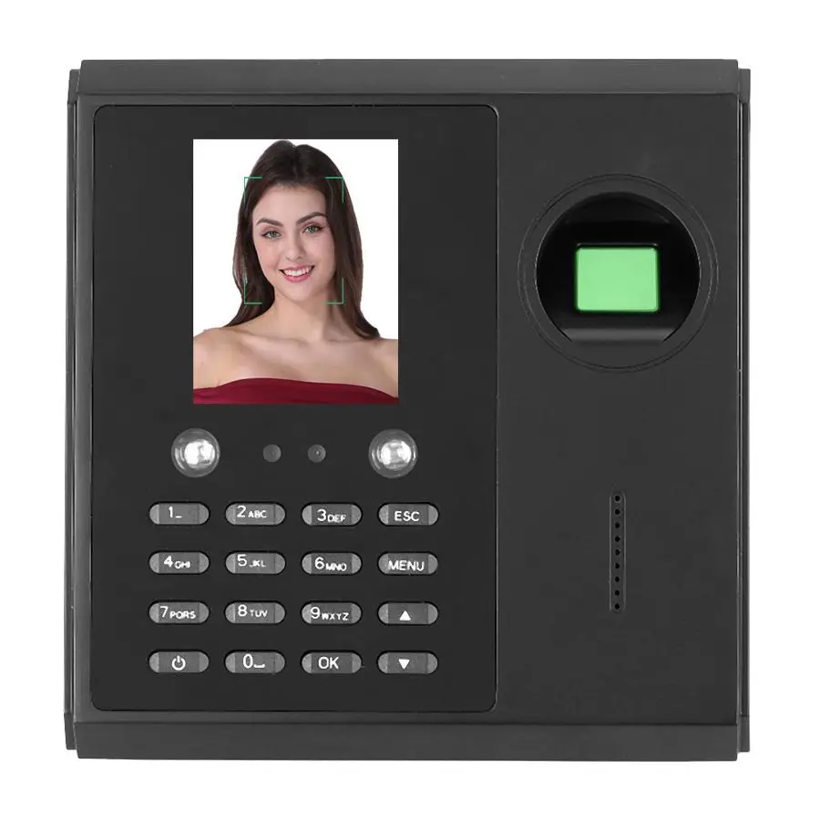 2.8in TFT Display Time Attendance Management System Biometric Face ...