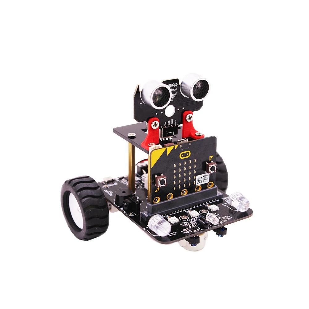 Microbit Smart Car Kit Microbit Graphical Programming Maker Education Remote Control Robot High 6144