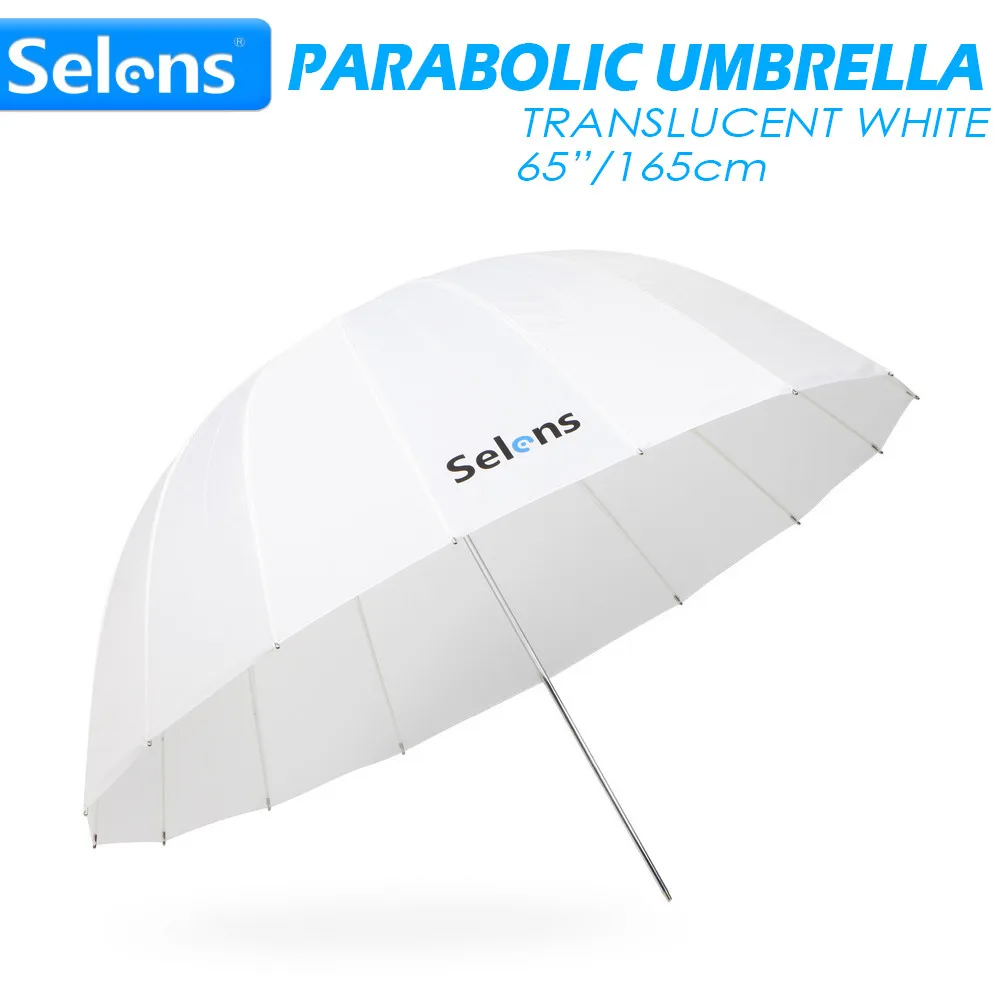 Selens-65-165cm-Parabolic-Translucent-White-Umbrella-for-Speedlite ...