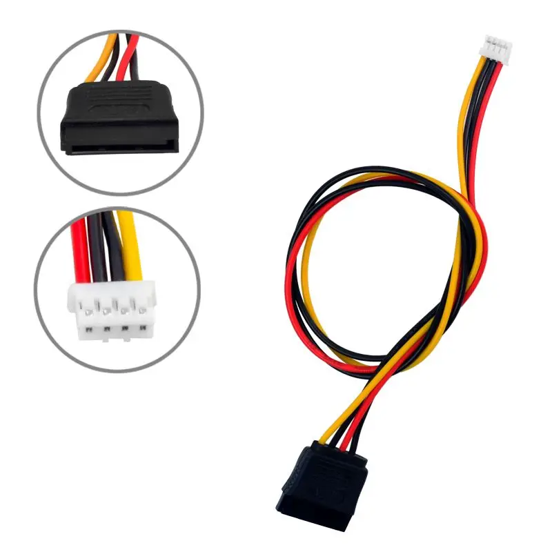 Small-4PIN-to-SATA-female-power-cord-hard-drive-supply-motherboard-JST ...