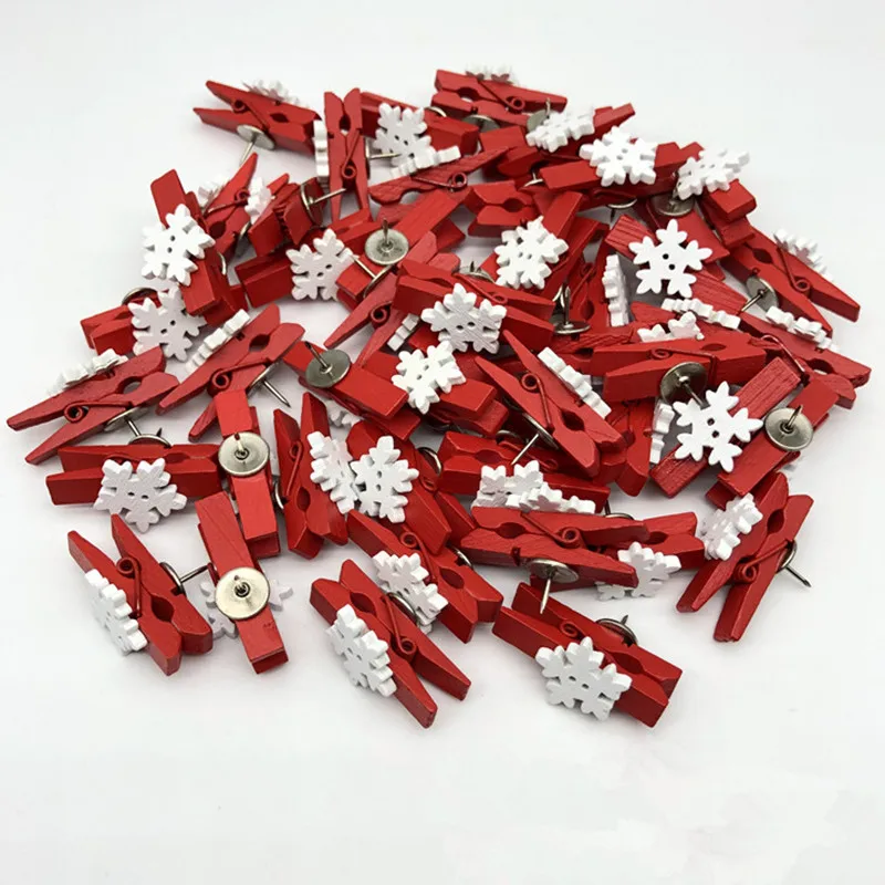 Pince à linge,Épingles à linge créatives en métal, 50 pièces, 3.5x0.7cm, nouveau Style, Clip en ...