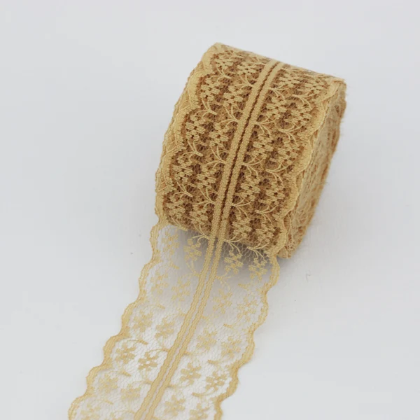 (5 Yards/roll) 45mm White Lace Fabric Webbing Decoration Gift Packing ...