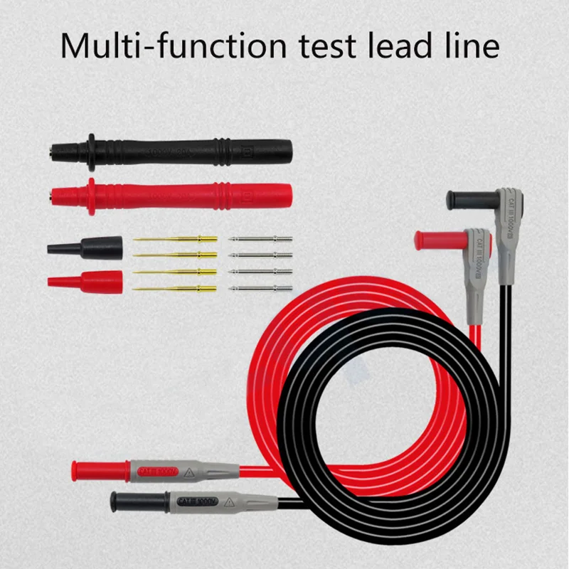 Multifunction Test Lead Wire Multimeter Wire Line Kit Tip Test Lead ...