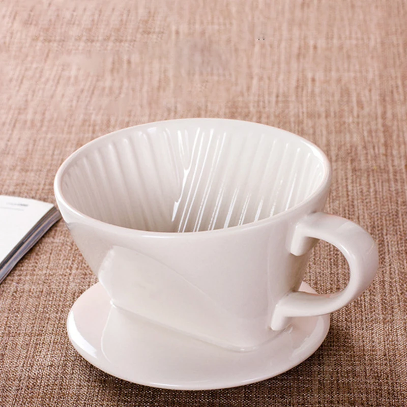 Ceramic Coffee Drip Filter Funnel | Ceramic Coffee Filtering Cup ...