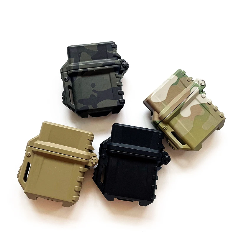 Tactical-Universal-Zippo-Inner-Tank-Lighter-Storage-Case-Portable-For ...