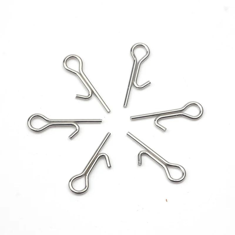 Rompin 100PCS/Lot Fishing Bait Stinger Spike Hook Connecting Pins ...