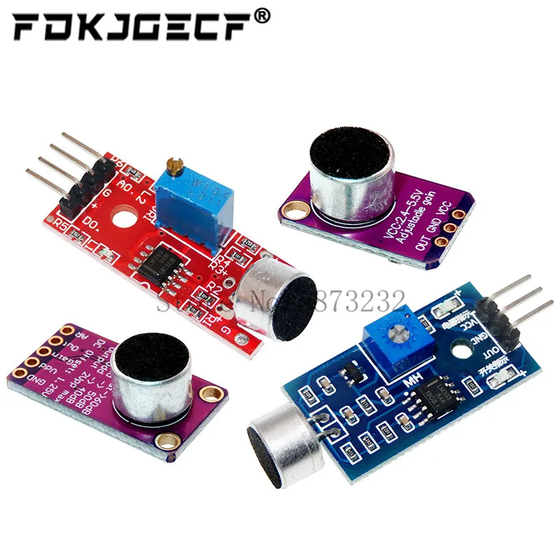 Ky-037 Sound Sensor Module Sound Control Sensor Max4466 Max9814 Switch ...