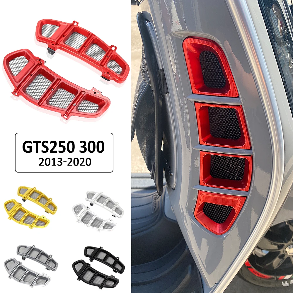 Motorcycle-Radiator-Guard-Grille-Protector-Bezel-Cover-For-VESPA-GTS300 ...