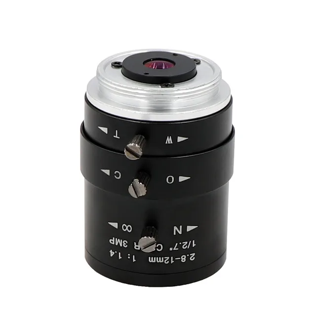 Cs Mount Varifocal 2,8-12 Mm-Es Lencse Ir Szűrő Nélkül – FIXO.hu