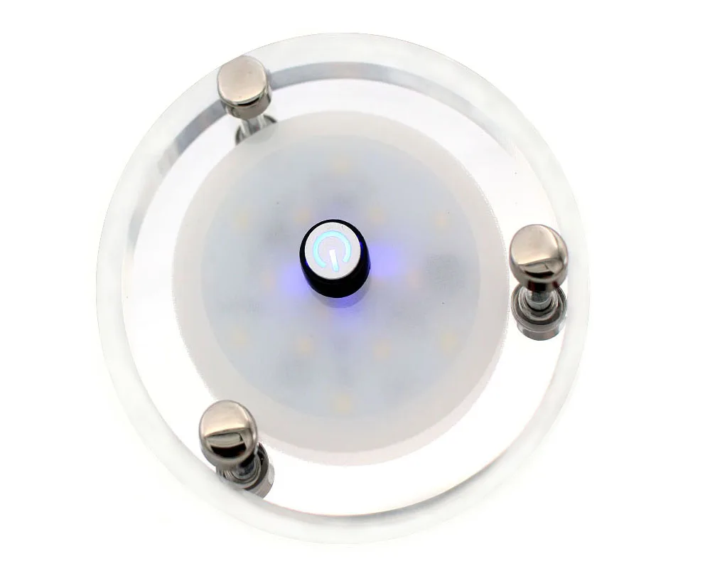 3-5-inch-LED-Lamp-12-24V-DC-LED-Circular-Crystal-Roof-Ceiling-Light ...