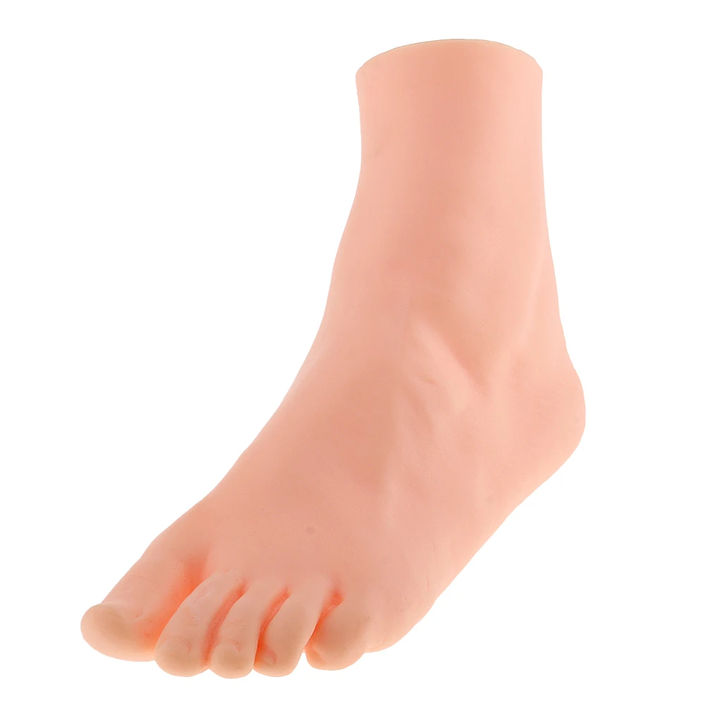 21cm-Left-Feet-Mannequin-Fake-Female-Silicone-Foot-For-Foot-Thong-Style ...