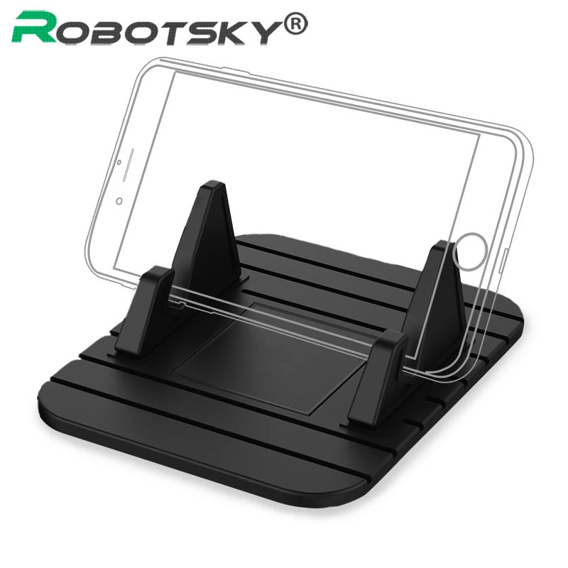 Rubber Car Mobile Phone Holder | Mobile Phone Stand Bracket | Phone ...