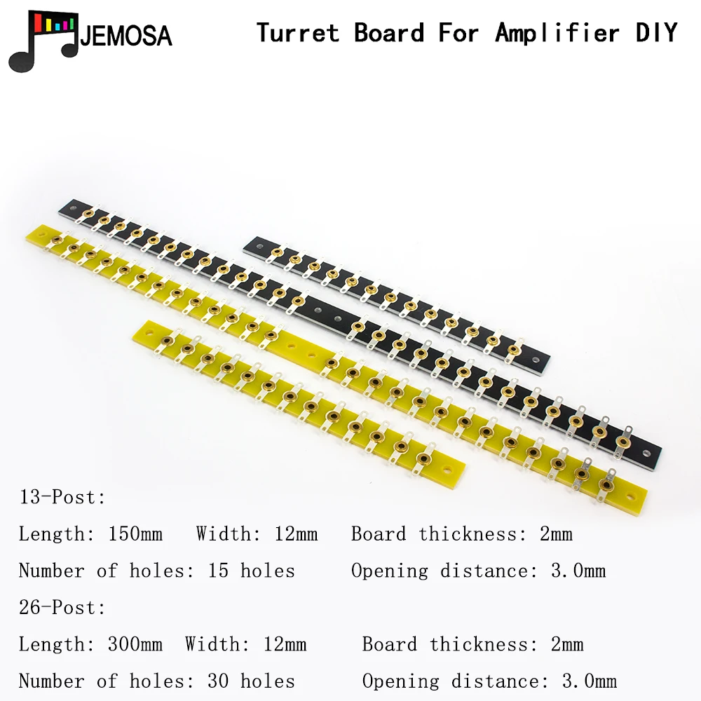 2PCS DIY Project Audio Tag Strip Tag Board Turret Board Terminal Lug ...