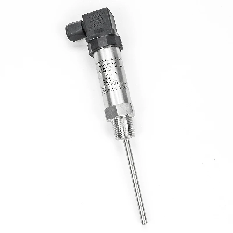 factory Insert Type Pt100 Sensor 0-10V Output Modbus Rs485 Temperature ...