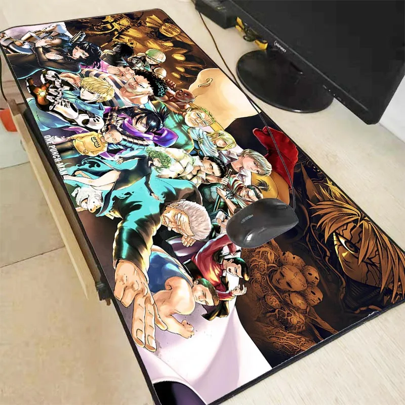 XGZ One Punch Man Anime Large Gaming Mouse Pad Waterproof Mouse Mat ...