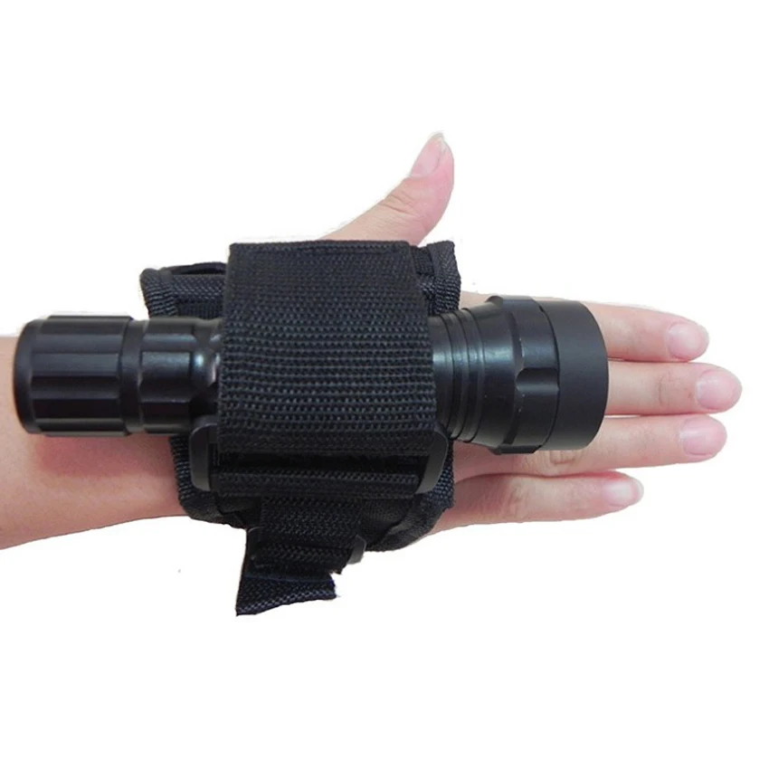 Torch-Flashlight-Holder-Arm-Mount-Wrist-Strap-Holster-Scuba-Diving-Dive ...