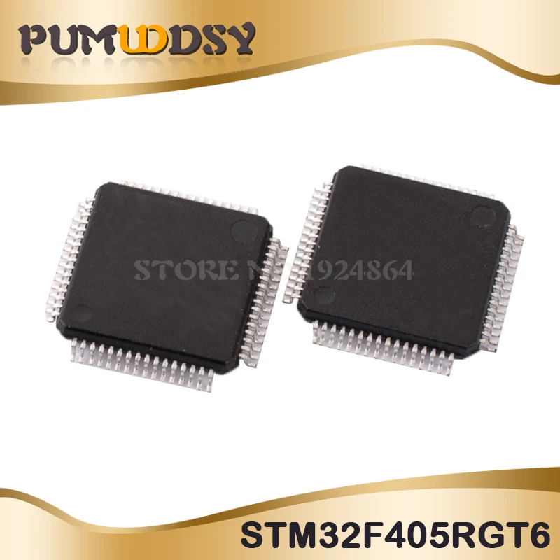 5PCS STM32F405RGT6 QFP64 STM32F405 QFP ARM new and original IC ...