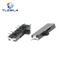 10PCS MSK 12C03 07 8Pin Toggle Switche Micro SMD on off on 1P2T Switch ...