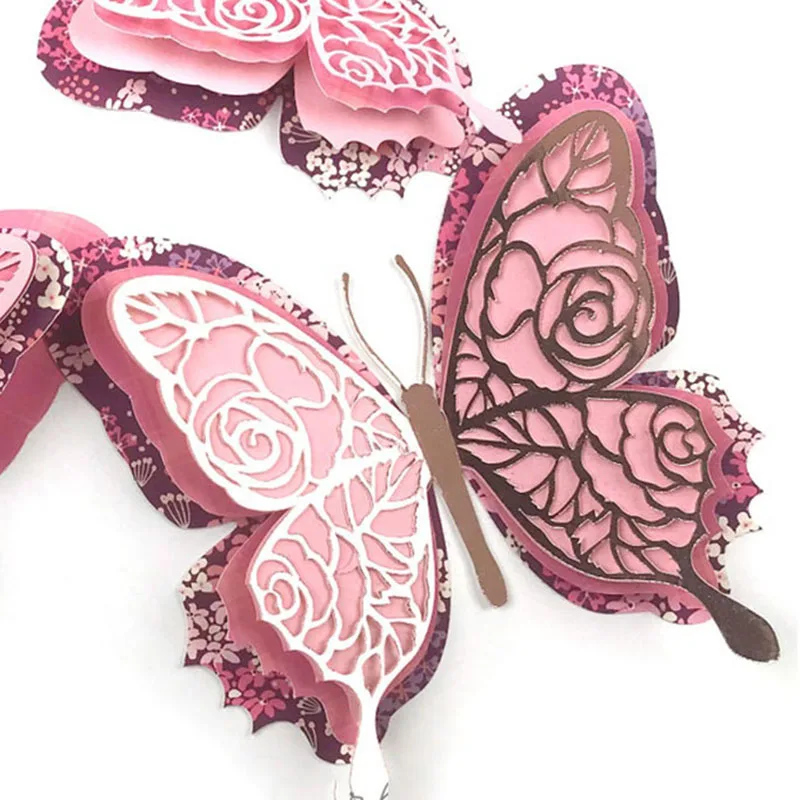 Layered-4pcs-Butterfly-Metal-Cutting-Dies-For-DIY-Scrapbooking-Album ...