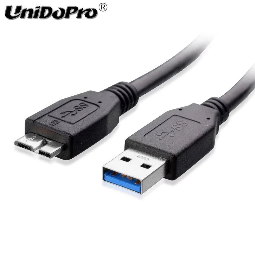 1m / 3ft Black Usb 3.0 Cable For Western Digital My Passport /transcend ...