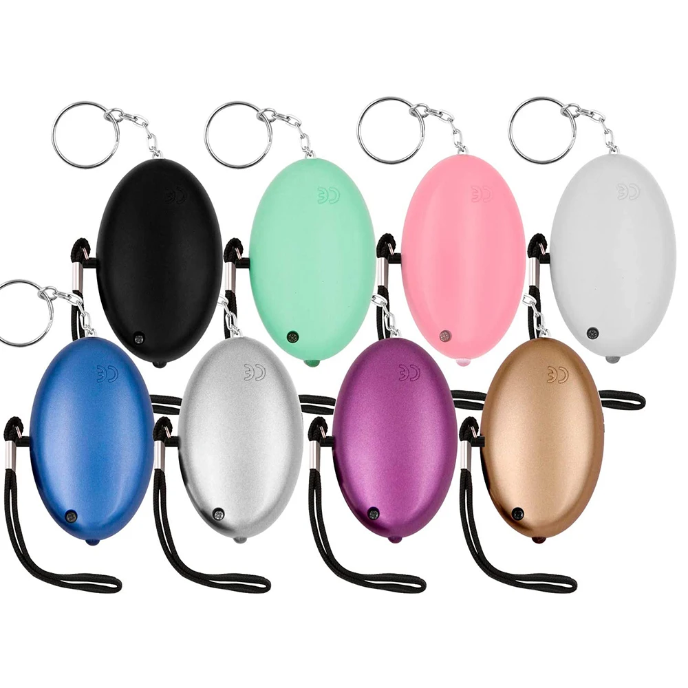 140dB Security Protect Alert Scream Loud Emergency Alarm Keychain ...
