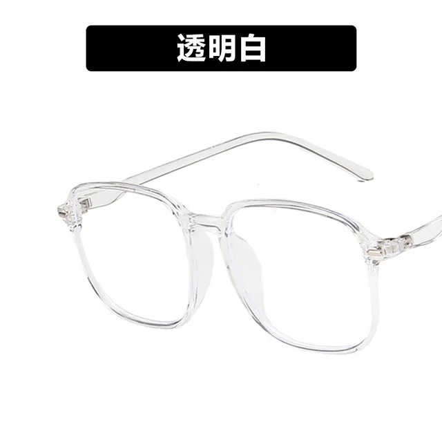 Transparent Computer Glasses Frame Women Men Anti Blue Light square ...