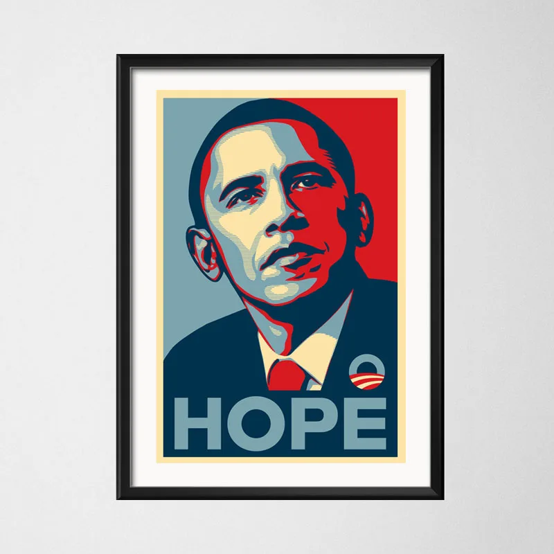 Obama Hope Painting