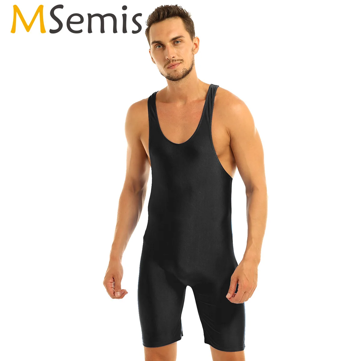 Mens Body Suit Underwear Modified Wrestling Tight Bodysuit Bodystocking ...