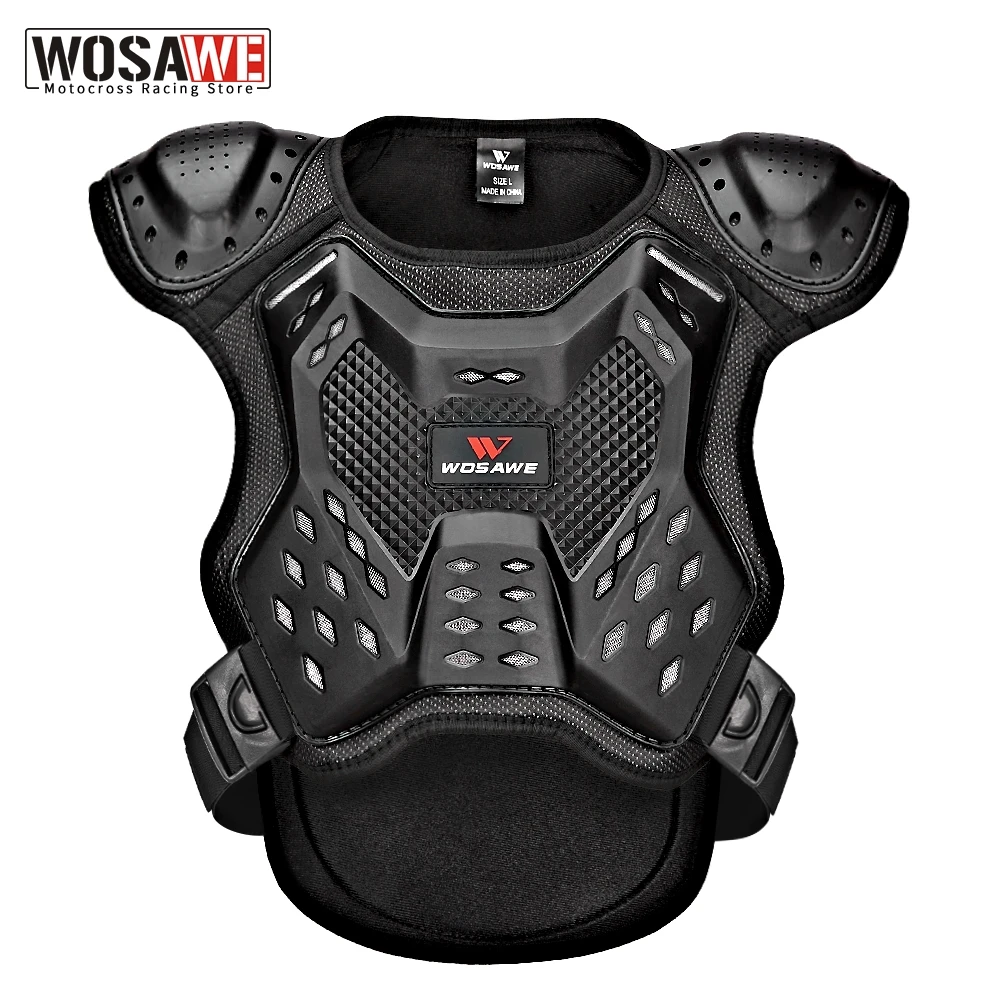 WOSAWE Children's Armor Jacket Spine Chest Protection Equipment ...