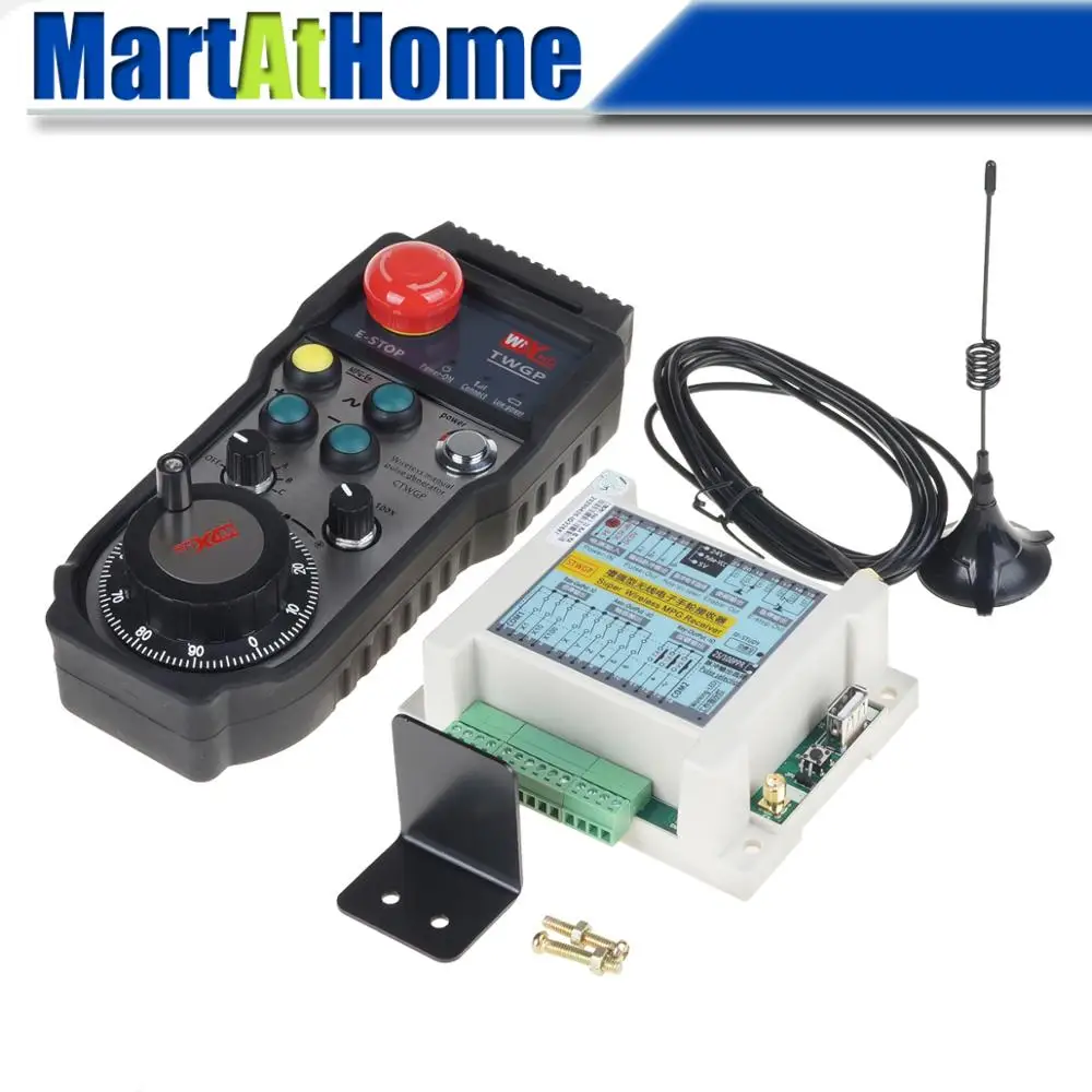 Enhanced 6 Axis Cnc Wireless Mpg Mpg Manual Pulse Generator Electronic ...