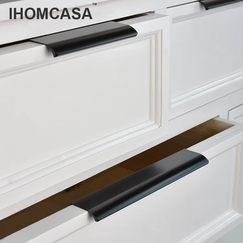 1200mm-Long-Gold-Black-Hidden-Handles-Kitchen-Cabinet-Door-Knobs ...