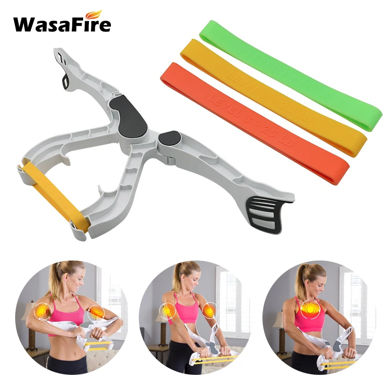 Kicks-Arm-Machine-with-3-Resistance-Training-Bands-Tones-Arms-Biceps ...