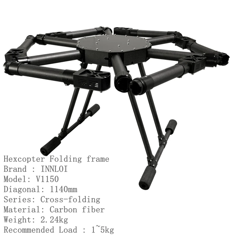 INNLOI-V1150-1140mm-drone-folding-frame-hexacopter-carbon-fiber-frame ...