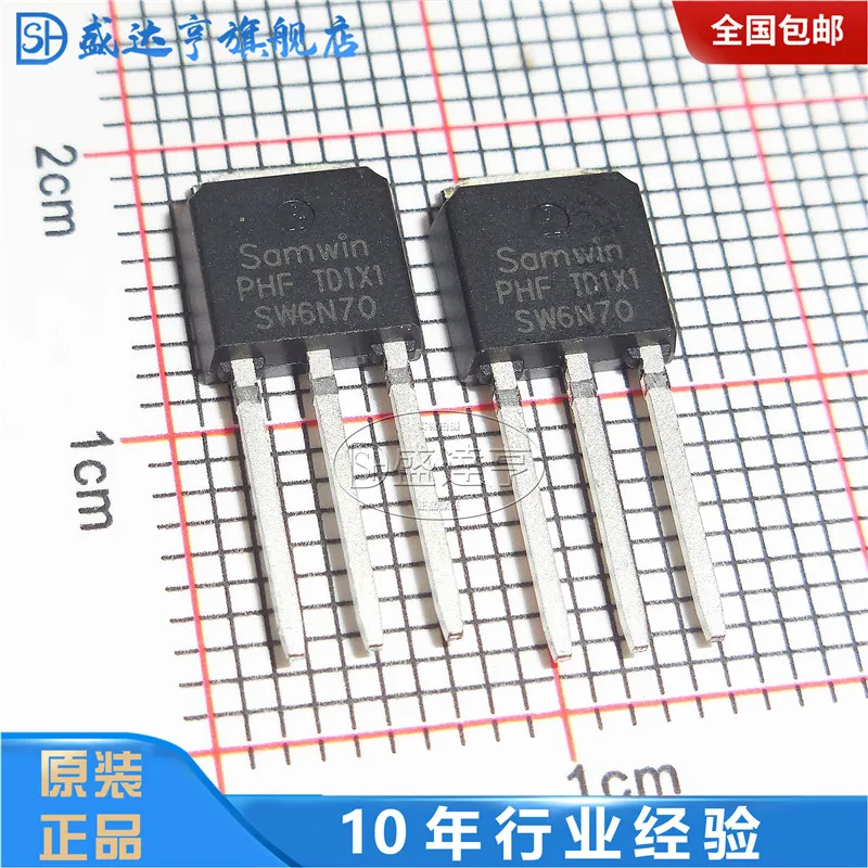 10Pcs-Lot-SW6N70-6A-700V-TO251-DIP-MOSFET-Transistor-NEW-Original-In ...