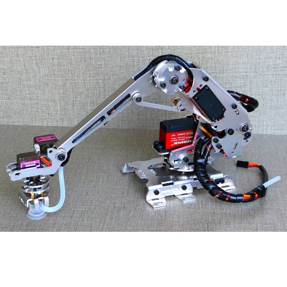 1kg Load Suction Pump 6dof Robot Arm For Arduino High Suction ...